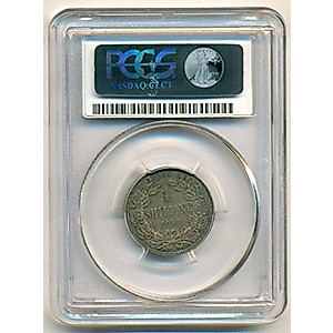 1896 ZA South Africa Silver Shilling XF40 PCGS Secure