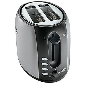 Oster 2 Slice Toaster, Brushed Stainless Steel (TSSTJC5BBK)