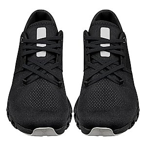 Endoto Shoelaces for On Cloud X3, X4, Shift, Cloudflow, Cloudwift, Cloudmonster Running Replacement Flat Shoes Laces Strings(Color:Black,Size:53Inch)