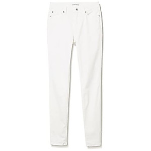 Amazon Essentials Women's Skinny Jean, White, 12