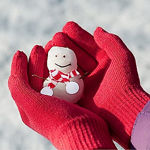 LUOZZY 18Pcs Christmas Mini Knit Scarf Miniature Snowman Scarf Mini Doll Scarf Mini Santa Claus Scarf Christmas Knitted Scarf for Wine Bottle Christmas Party Supplies (Red White, 1 * 23cm)
