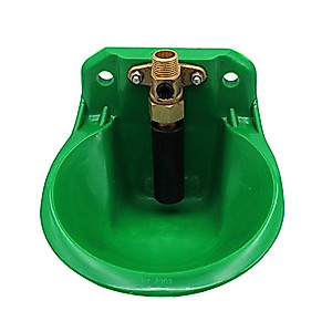 MINYULUA Automatic Sheep Waterer Bowl Sheep Goats Drinking Bowl Farm Feeding Water Bowl Dispenser Plastic Drinking Trough Livestock Watering Supply for Piglet Cattle Dog Calf