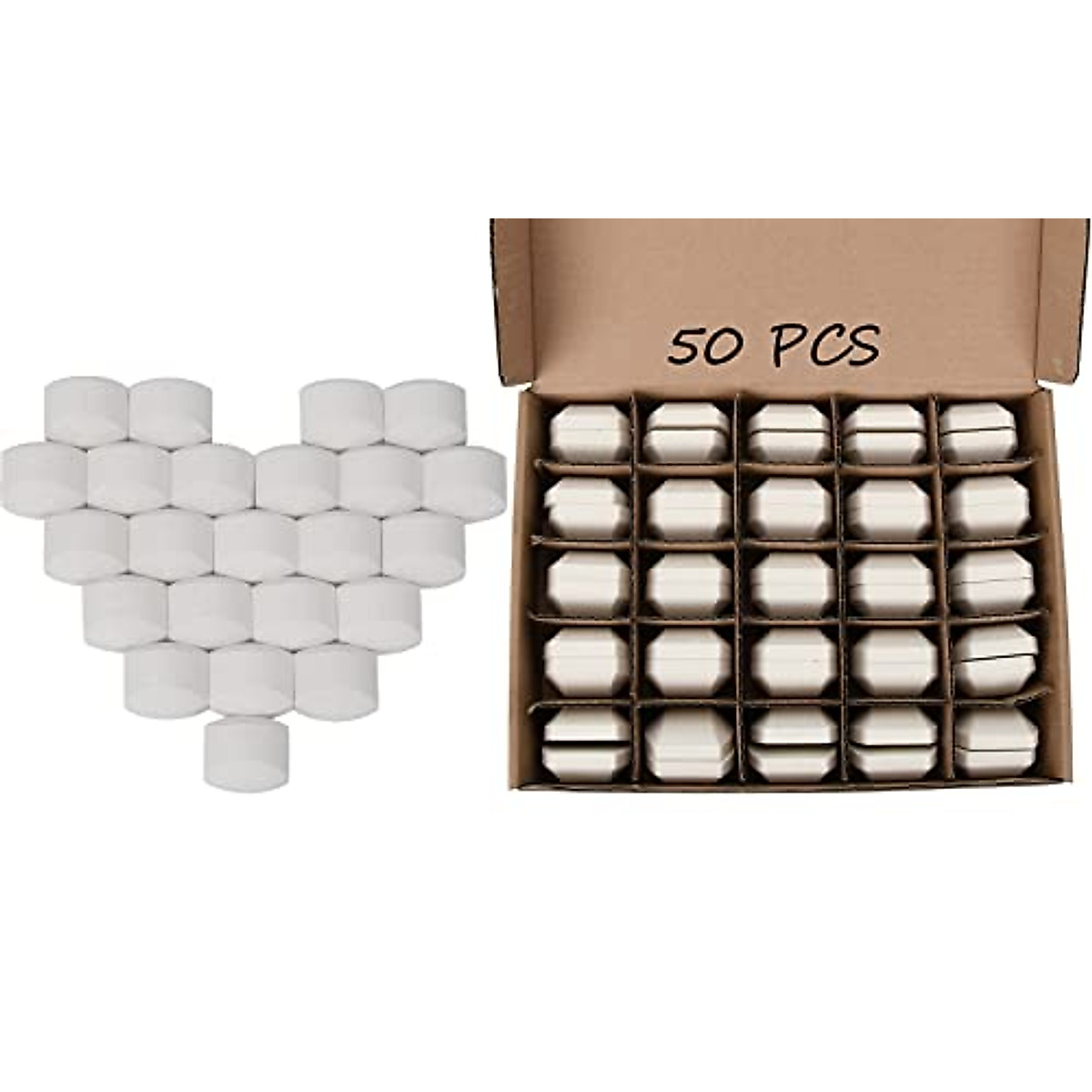 GasSaf Gas Grill Ceramic briquettes Replacement for 06000Y, NEXGRILL, Select Turbo Gas Grill Models (50 PCS)