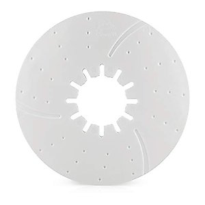 Camp'N Fifth Wheel Hitch Lube Plate - 10" Ultra Low Friction Lube Disc (White)