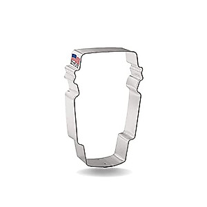 Foose Latte Cup Cookie Cutter 4 Inch –Tin Plated Steel Cookie Cutters – Latte Cup Cookie Mold