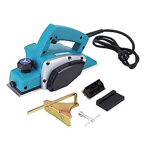 Electric Wood Planer, Wood Planers for Woodworking, Handheld Planer, Electric Planer for Wood, 110V Portable Electric Wood Planer for Home Furniture US Plug, Wood Planer Tool