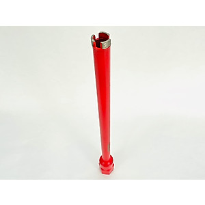 1" Inch Diamond WET Core Drill Bit 1-1/4” Threaded by BLUEROCK Tools for Concrete Rebar Asphalt Brick Rock Masonry Hole Barrel Coring