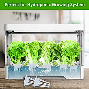 Ambgrow 50pcs Grow Baskets for Indoor Hydroponics Supplies, Hydroponics Growing System Plant Seed Pods Compatible with Partly QYO, LYKO,Idoo Hydroponic Garden System(Square)