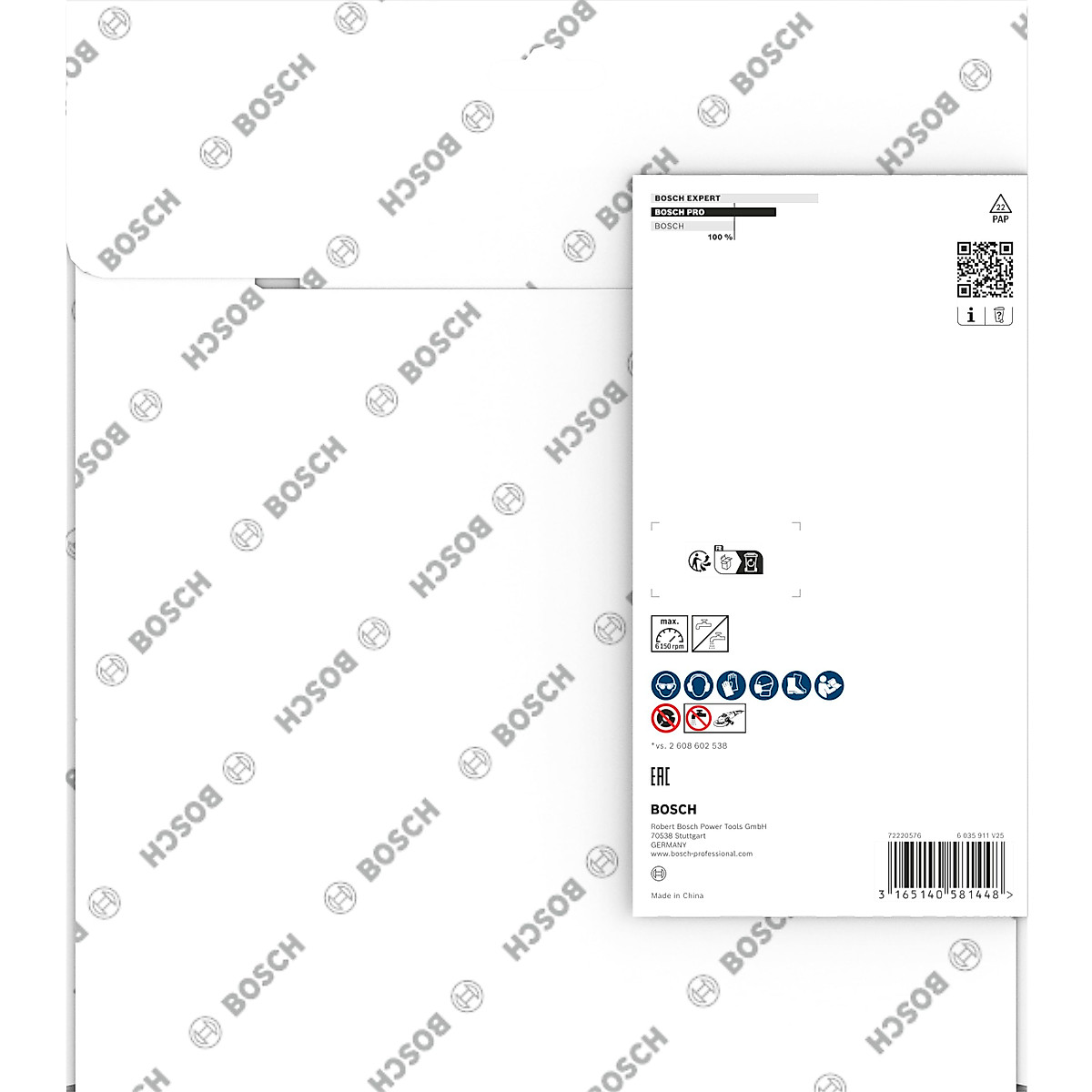 Bosch 2608602638 Diamond Cutting Disc Best for Ceramic, 250mm Ø, 30/25.40mm x 2.4mm x 10mm, Silver/Grey