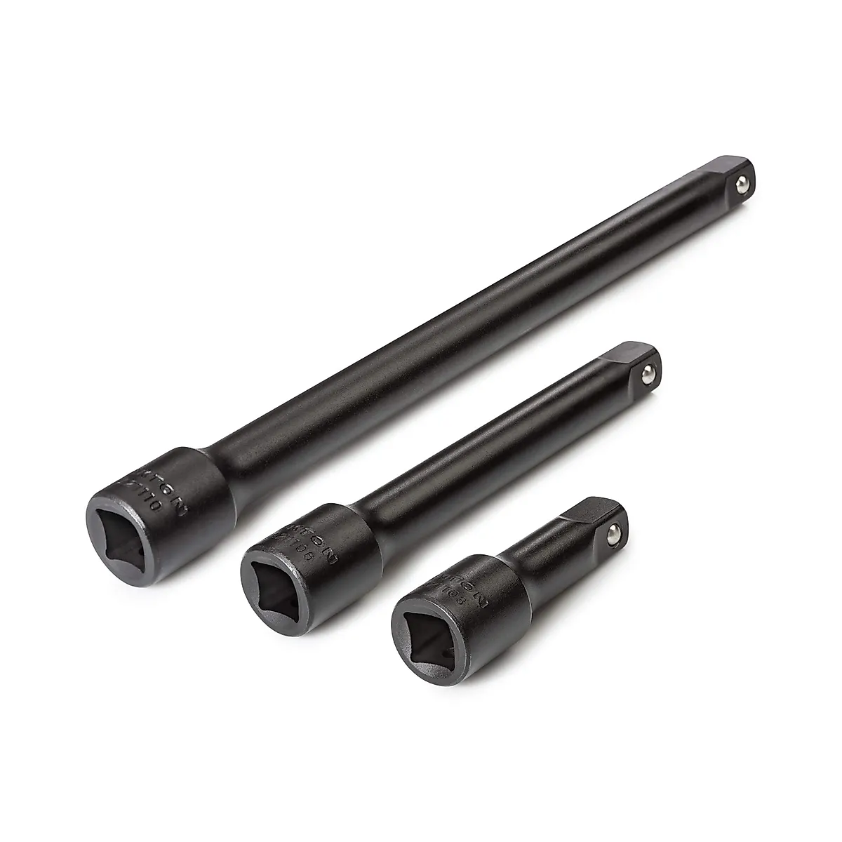 TEKTON 1/2 Inch Drive Impact Extension Set, 3-Piece (3, 6, 10 in.) | SIA92001
