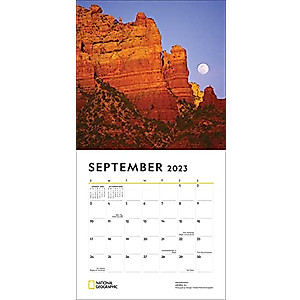 National Geographic: Most Beautiful Places 2023 Wall Calendar