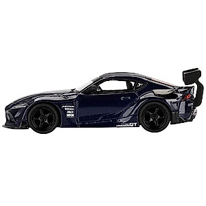 HKS GR Supra (A90) Downshift Blue Metallic Limited Edition to 3600 Pieces Worldwide 1/64 Diecast Model Car by True Scale Miniatures MGT00368
