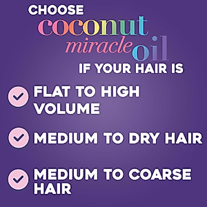 OGX Extra Strength Damage Remedy + Coconut Miracle Oil Conditioner for Dry, Frizzy or Coarse Hair, Hydrating & Flyaway Taming Conditioner, Paraben-Free, Sulfate-Free Surfactants, 25.4 Fl Oz