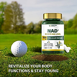 vantein NAD Supplement 500MG, Supports Skin Health, Healthy Aging, Boost NAD Levels, Muscle Health, Promotes Immune