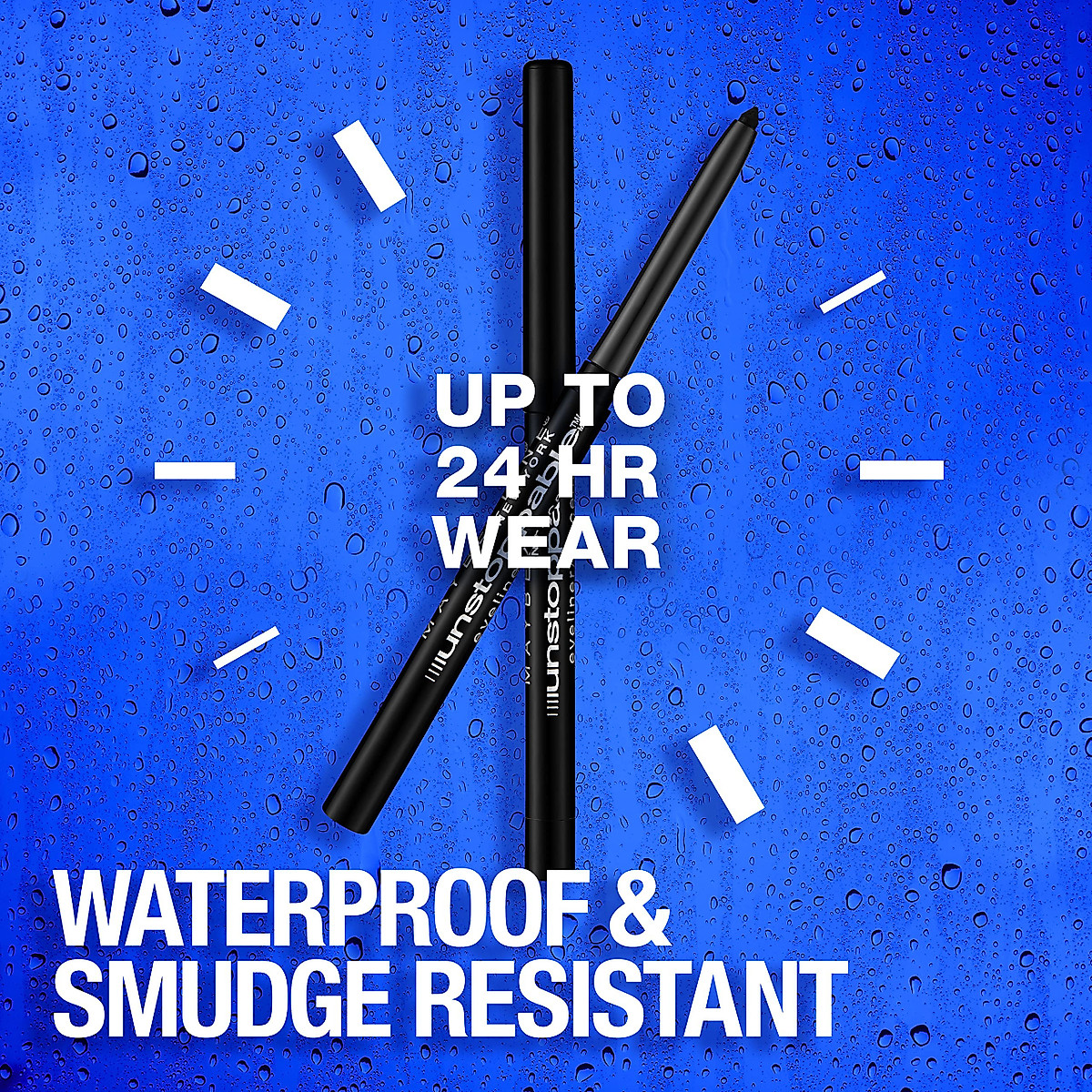 Maybelline Unstoppable Waterproof Mechanical Brown Eyeliner, Cinnabar, 1 Count