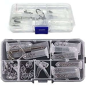 New Eyeglasses Screws and Nose Pads with Screwdrivers for Glasses, Eyeglasses and Sunglasses Repair