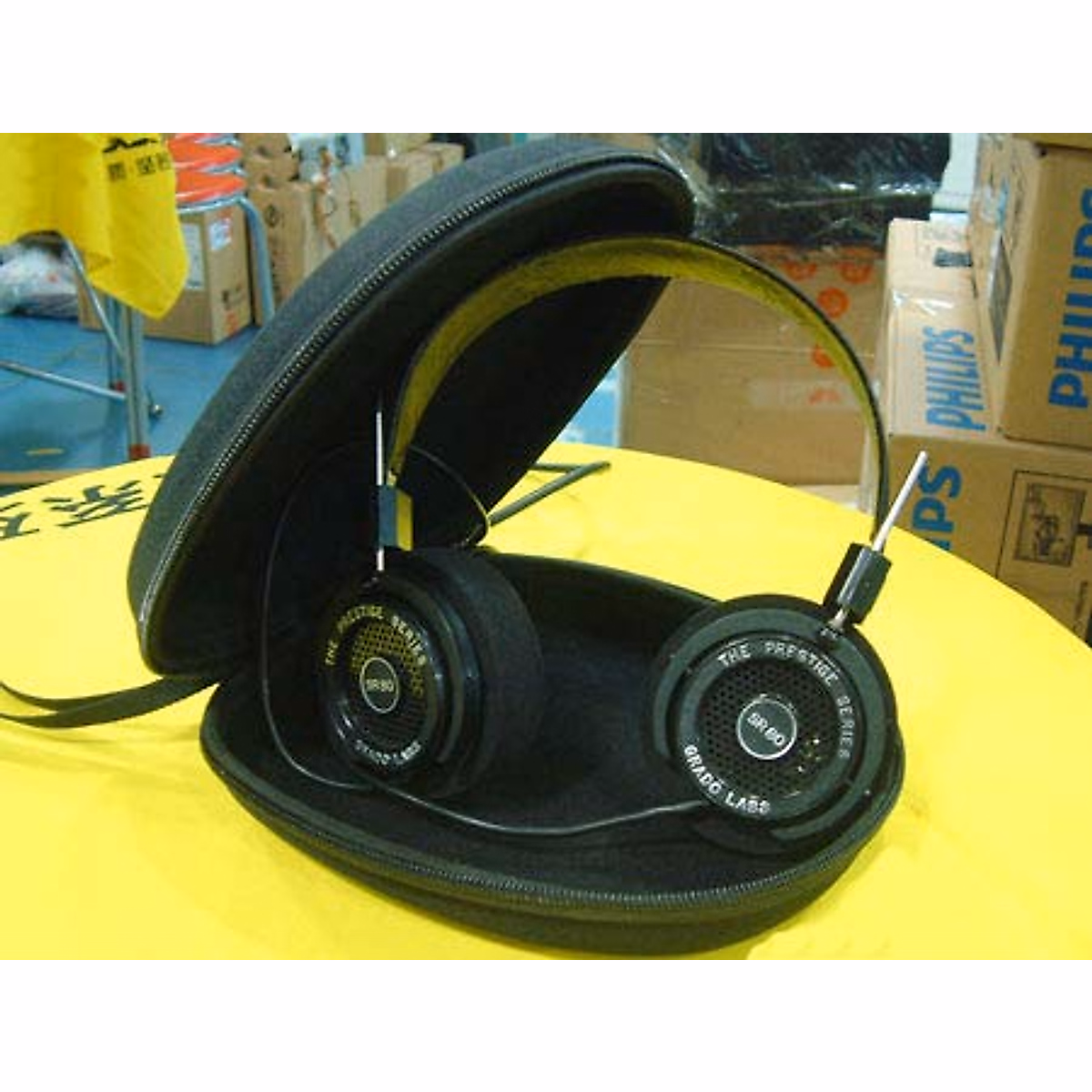 PXB Headphone Suitcase Carry case boxs for GRADO SR80e SR60e SR125e SR225e SR325e GW100 GH3 PS500 Headset (V-MOTA)