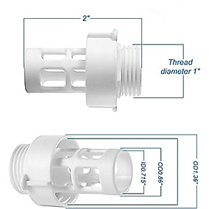 ChangTa 2P Pool Drain Hose Adapter Replacement Parts for Intex Round Swimming Pool 10184