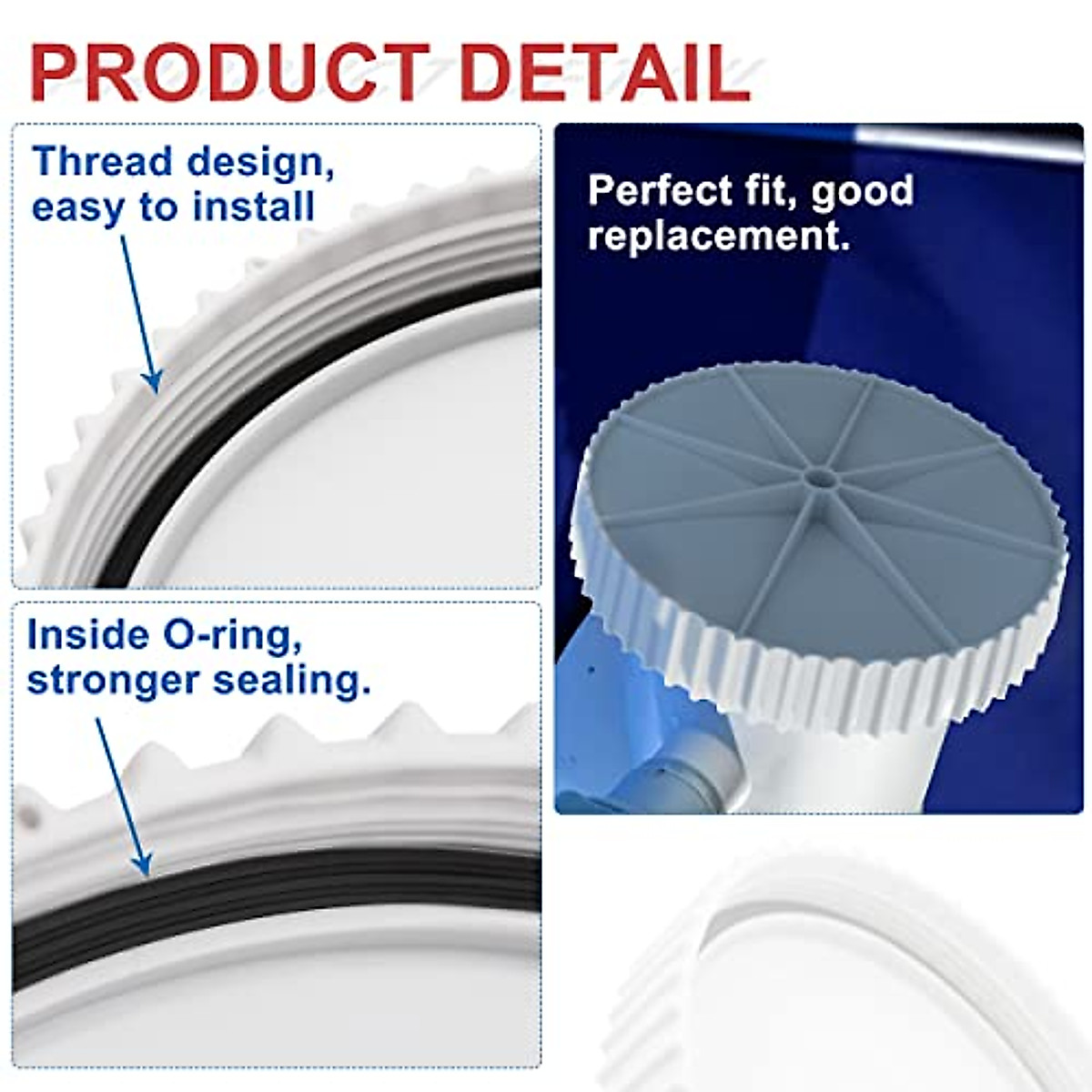 Byenins Conversion Kit for Your Skimmer Pump Replacement for Summer Wave,Compatible with SFX1000 and SFX1500, Sand Pump Compatible Convert Equipment