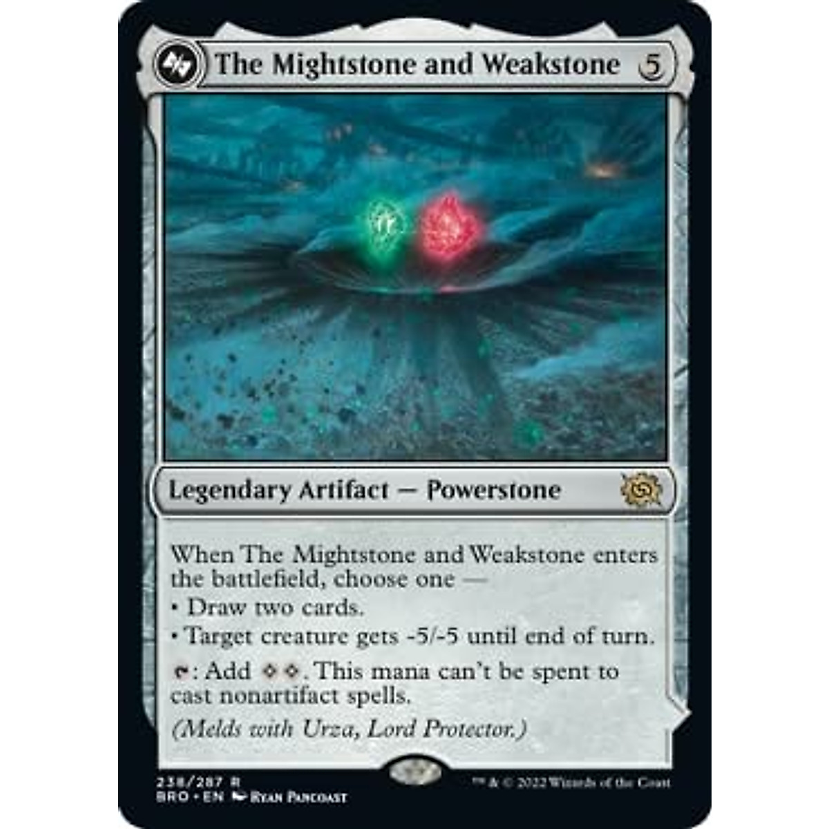 Magic: the Gathering - The Mightstone and Weakstone (238a) - The Brothers' War