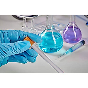 BeeSure BE1115 Nitrile Powder Free Exam Gloves, XSmall (Pack of 100)