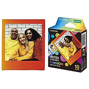 Fujifilm Instax Square Rainbow Film - 10 Exposures (16671320)