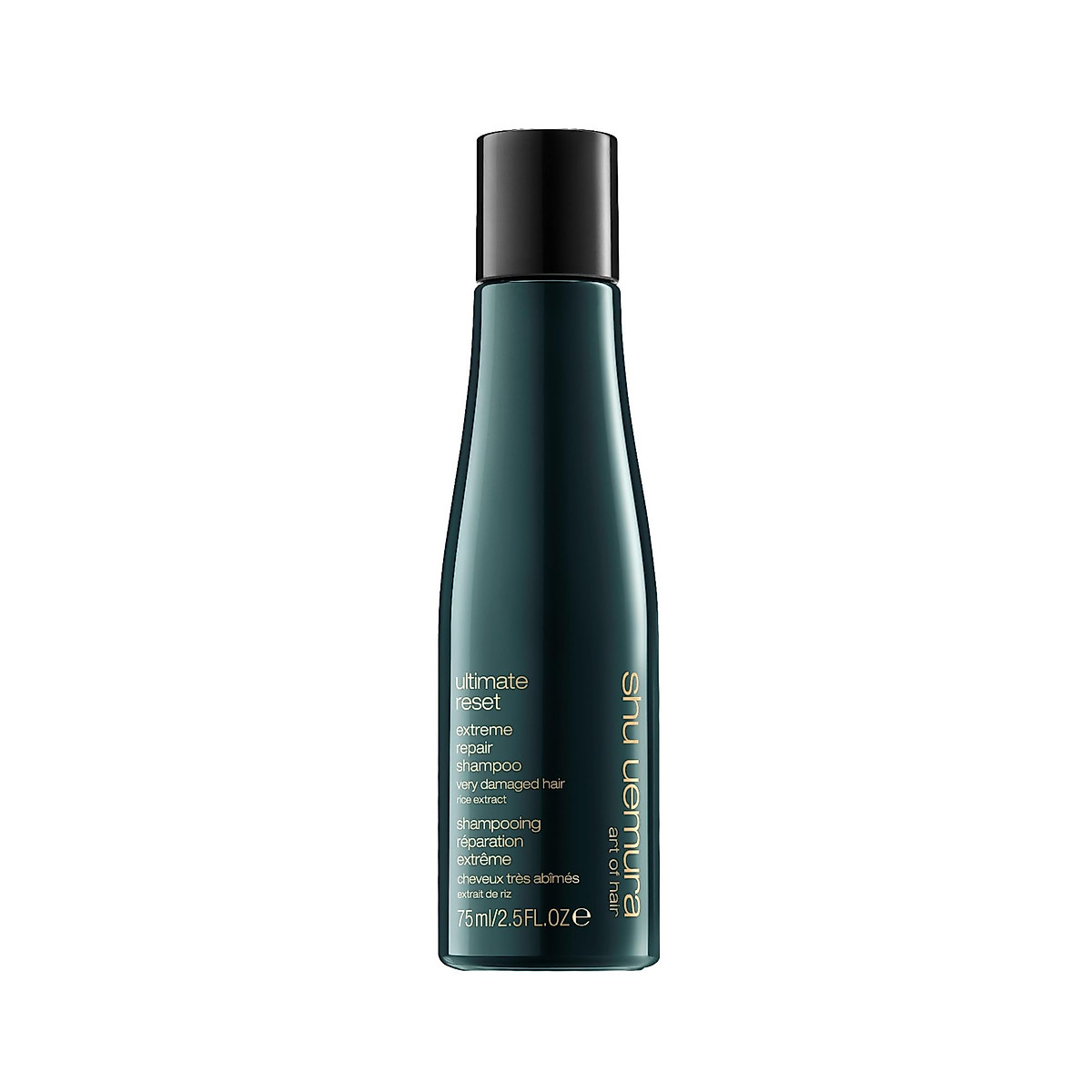 Shu Uemura Ultimate Reset Extreme Repair Shampoo | Strengthens to Reduce Breakage and Split Ends | Deeply Conditions and Nourishes | With Japanese Rice Extract | For Dry and Very Damaged Hair