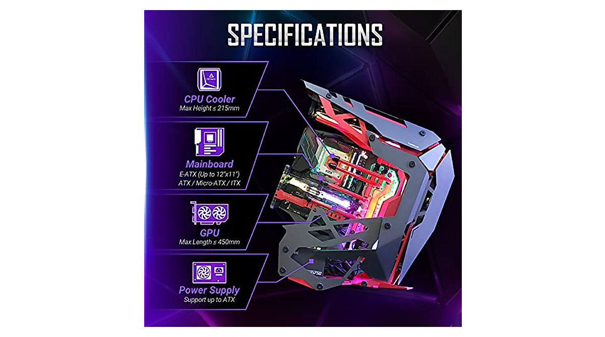 Antec Torque Aluminum ATX Mid Tower Case with iF Design Award 2019