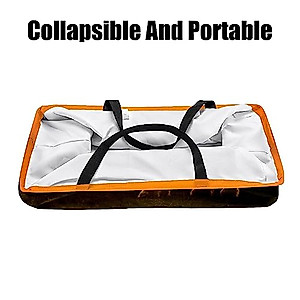 KQNZT Reusable Grocery Bags, Large Foldable Reusable Shopping Tote Bags Bulk for Groceries, Waterproof Kitchen Cloth Produce Bags with Long Handles, Animal Horse Sunrise