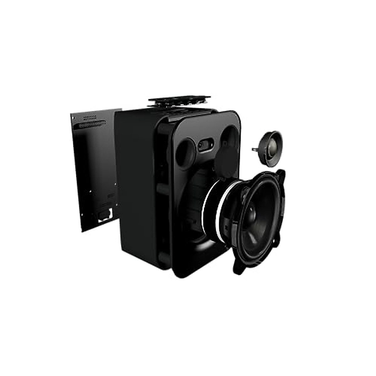 Bluesound Pulse Flex 2i Portable Wireless Multi-Room Smart Speaker with Bluetooth - Black - Compatible with Alexa and Siri