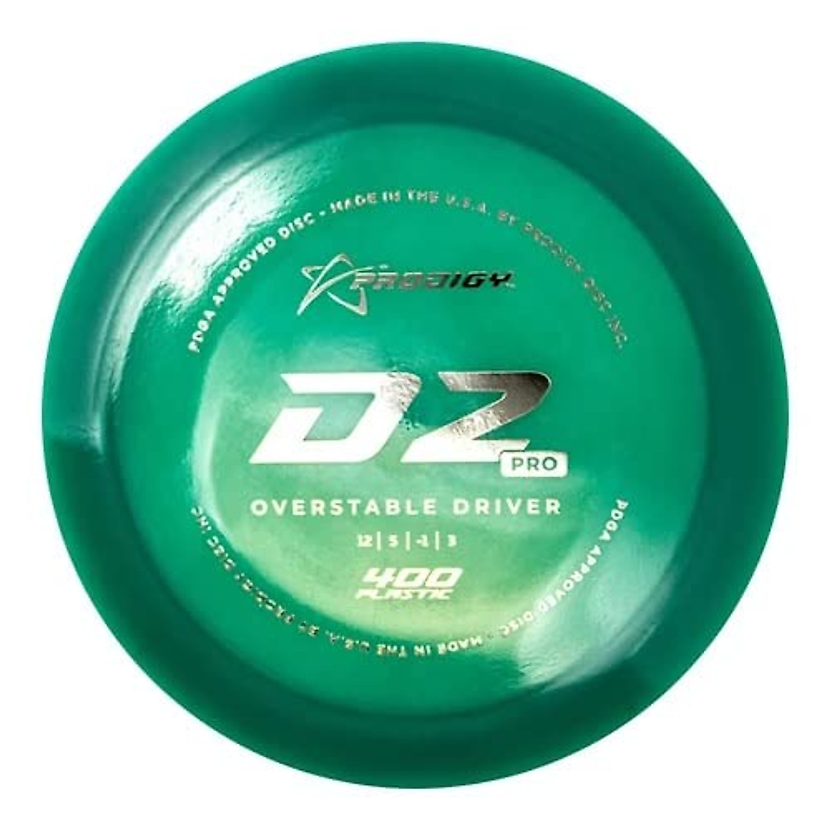 Prodigy Disc 400 D2 Pro | Overstable Disc Golf Distance Driver | Extremely Durable | Reliable in Windy Conditions | 170-174g (Colors May Vary)
