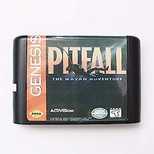 Pitfall The Mayan Adventure 16 Bit Md Game Card For Sega Mega Drive For Genesis