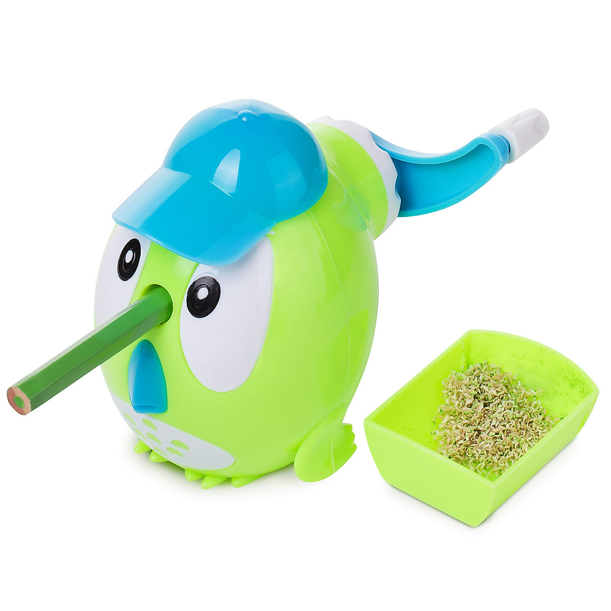 Mr. Pen- Pencil Sharpener, Owl Shaped Sharpener with Hat, Pencil Sharpener for Kids, Pencil Sharpener for Colored Pencils, Pencil Sharpener Manual, Cute Pencil Sharpener, Fun Pencil Sharpener