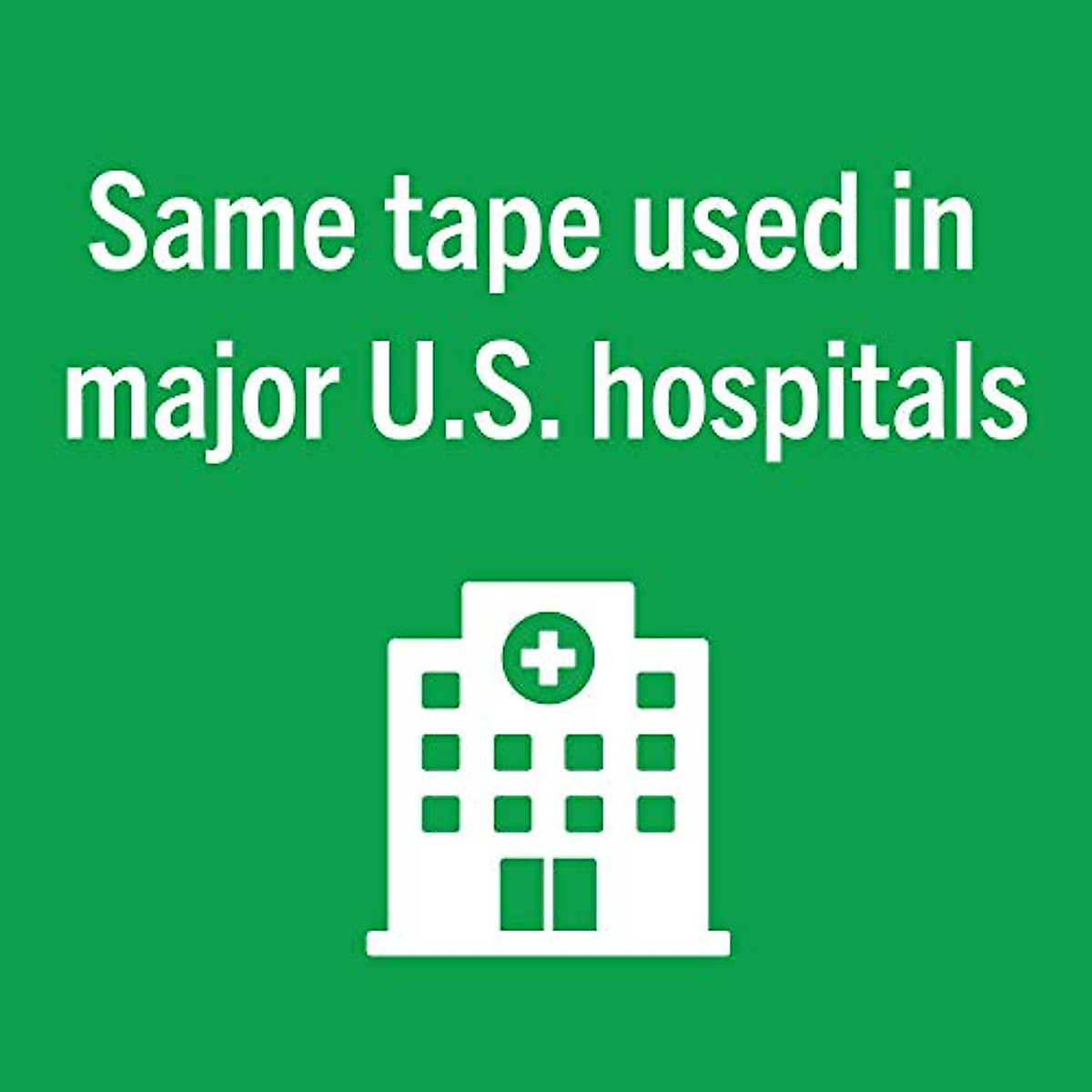 Nexcare Flexible Clear Tape, Waterproof Transparent Medical Tape, Secures Dressings and Catheter Tubing - 1 In x 10 Yds, 2 Rolls of Tape