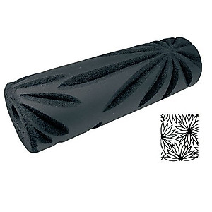 Kraft Tool DW180 Decorative Texture Roller, Crow's Foot