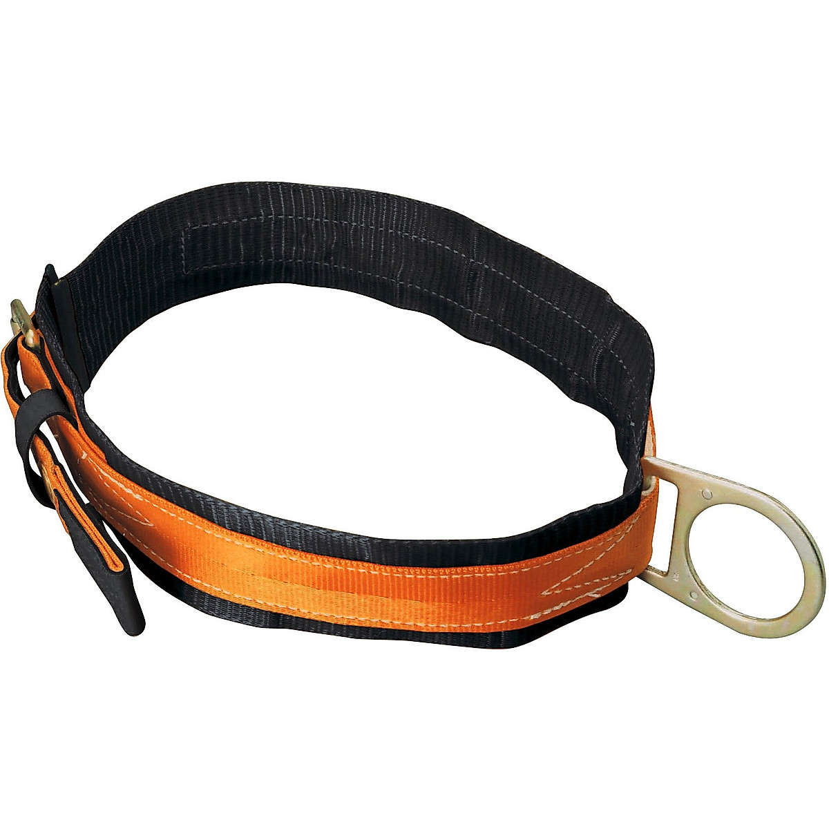 Miller Honeywell Safety Products by T3310/LAF Tongue Buckle Body Belt with Single D-Ring and 3-Inch Back Pad, Large