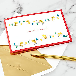 Hallmark Signature Paper Wonder Pop Up Christmas Card (Peanuts, Snoopy's Dog House)