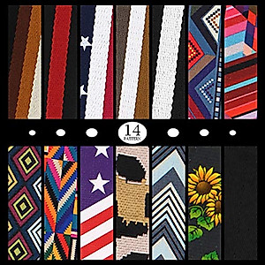 TANOSII Wide Purse Strap Adjustable Handbag Strap Replacement Shoulder Crossbody Strap All Black