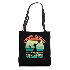 Cheerleading Coach Cheer Coach Cheerleader Cheer Training Tote Bag