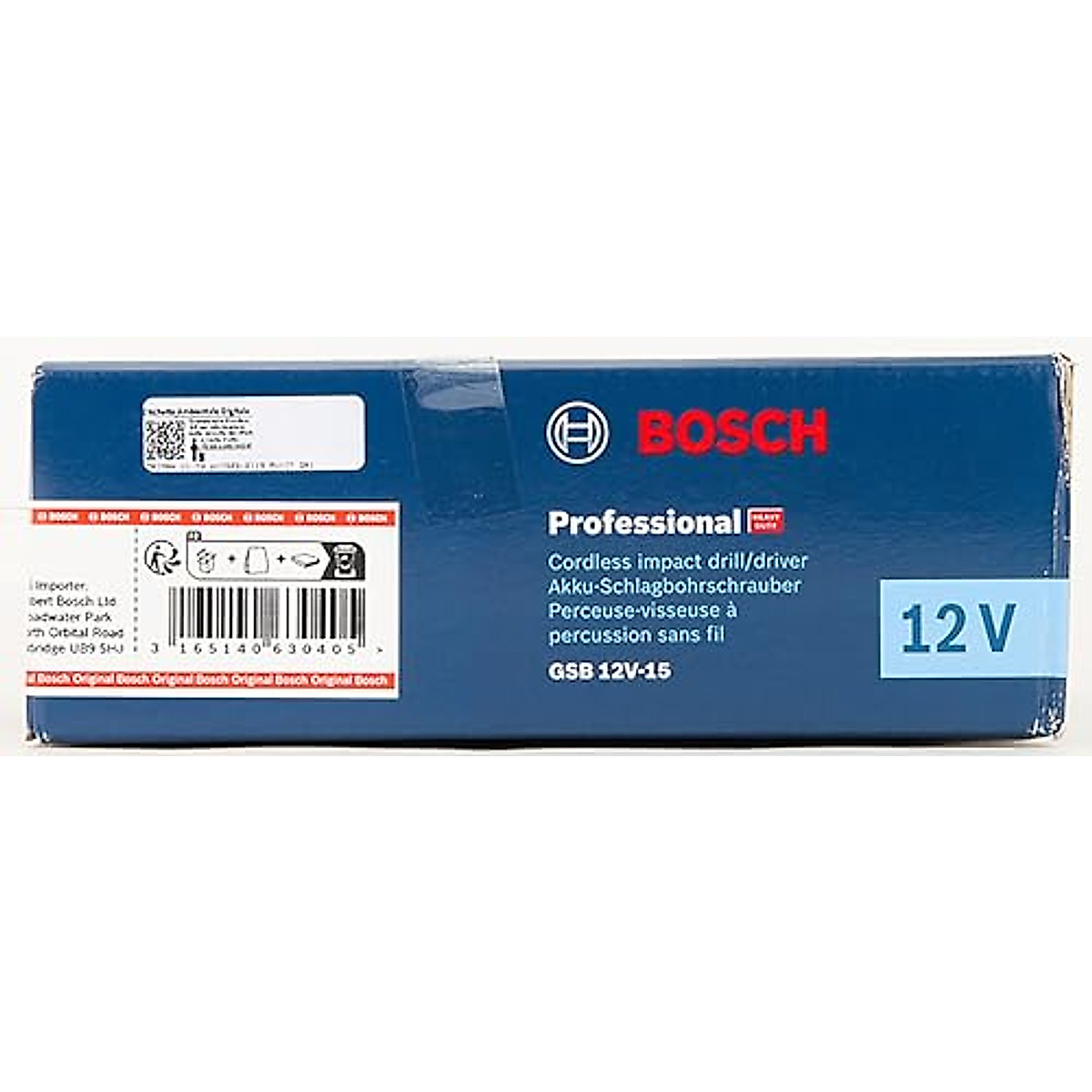 Bosch Professional GSB 10.8-2 LI 10.8V Body Only Cordless Li-Ion 2-Speed Combi Drill in Carton