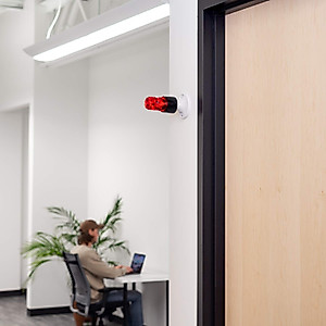 TOMAR 485S-R Microstrobe E26 Medium Bulb Base, 120VAC, Red Lens (Red, Screw-in Base (120 VAC))