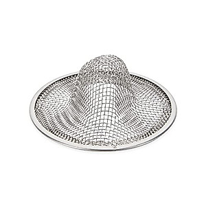 Camco Sink and Shower Drain Strainers | Designed to Keep Food and Hair Out of Plumbing | 3-Pack (42273)