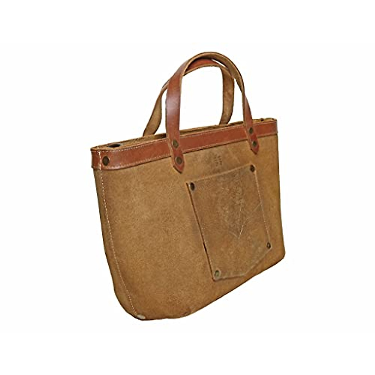 STS Ranchwear Calvary Satchel Distressed Brown Leather One Size