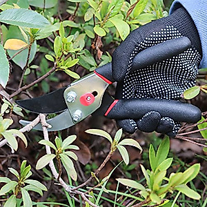 GARTOL Bypass Pruning Shears, 8.5 Inch Garden Shears Clippers, Heavy Duty Hand Pruner, with Sharp Precision-Ground Steel Blade, Comfortable Handle, Mothers's Day Gift
