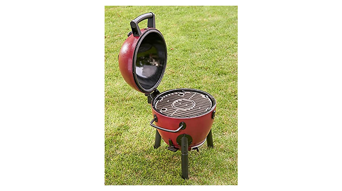 Char-Griller E06614 AKORN Jr. Portable Kamado Charcoal Grill, Red — 🛍️ ...