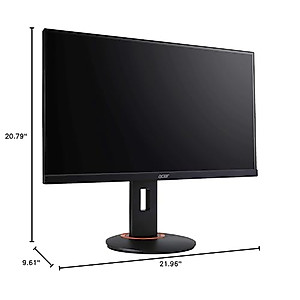 Acer XF250Q Cbmiiprx 24.5" Full HD (1920 x 1080) Zero Frame TN Gaming AMD FreeSync Compatible Monitor - 1ms | 240Hz Refresh (Display, HDMI 2.0, HDMI 1.4 Ports), Black