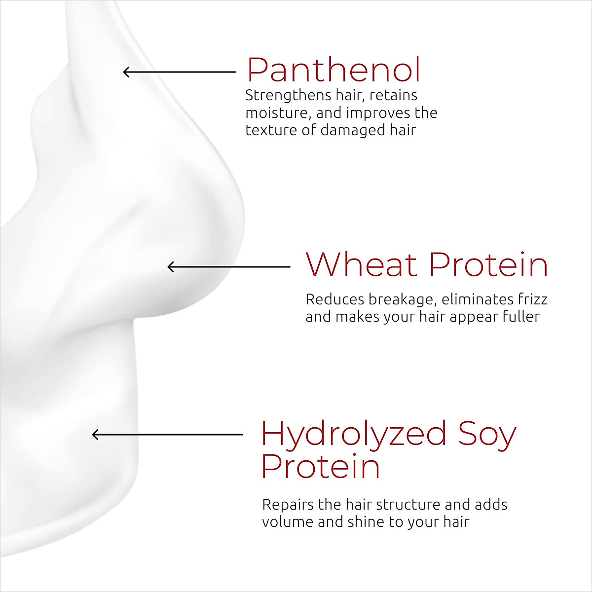 NIA Shampoo and Conditioner Bundle for Damaged Hair by DS Laboratories - Hair Repair Shampoo and Conditioner, Split End Repair, Frizz Control, Hair Strengthening, Reduce Breakage (205ml)