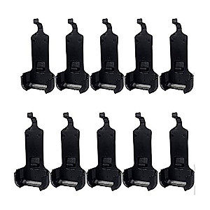 Walkie Talkie Belt Clip Compatible with Two Way Radio WLN KD-C1 Radtel RT-10 Luiton LT-316 TIDRADIO TD-M8 RT22 Zastone X6 Zeadio ZS-B1 NKTECH NK-U1 Radioddity R1 (10 Pack)