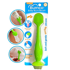 Bumco Diaper Cream Spatula - BPA-Free Diaper Bag Essentials, Soft Butt Spatula Baby, Mom-Invented Butt Paste Spatula, Bumco Diaper Cream Spatula, Flexible Diaper Cream Applicator, Bumco Baby Bum Brush