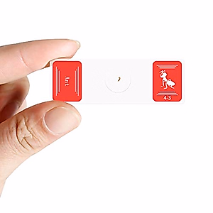 Bysameyee 35PCS Prepared Microscope Slides with 7 Types Specimens, Insect/Plant Glass Sample Slide for Kids Adults Family Preschool Education Scientific Enlightenment